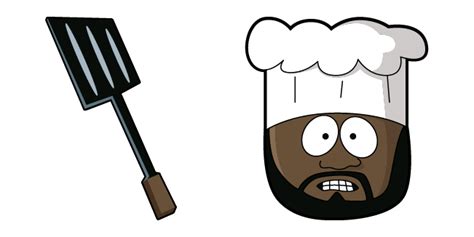 South Park Chef And Spatula Cursor Sweezy Custom Cursors
