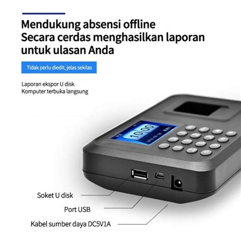 Mesin Indonesian Fingerprint Attendance Machine Attendance Machine Epic Biometric Fingerprint