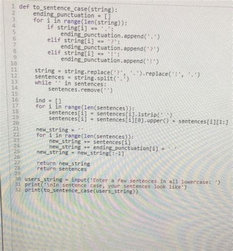 Solved Write A Program With A Function That Accepts A String