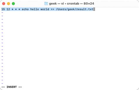 How To Schedule Tasks With Crontab On Macos ·