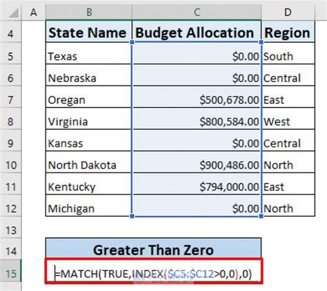 How To Find First Value Greater Than In Excel 4 Ways Exceldemy