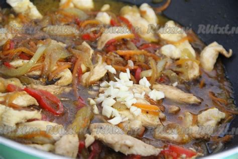 Рецепт лапши удон с курицей и овощами 17 фото в рецепте