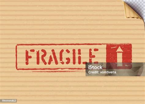 그런 지 깨지기 쉬운 상자는 화물에 대 한 골 판지에 서명 합니다 벡터 일러스트 개체 그룹에 대한 스톡 벡터 아트 및 기타 이미지 개체 그룹 검은색 경계 표지