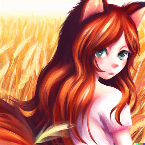 Red Fox Anime Girl