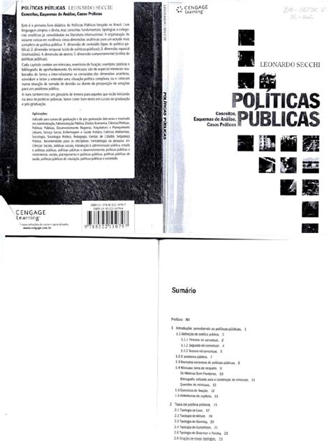 Secchi Politicas Publicas Pdf