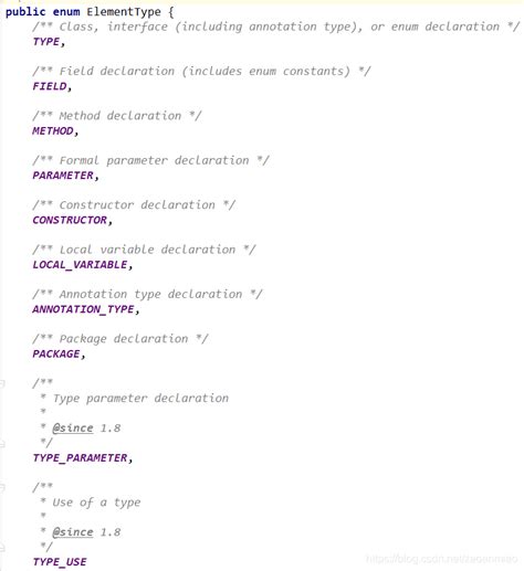 Jdk15元注解详解 Csdn博客