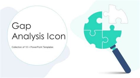 Gap Analysis Icon Powerpoint Templates Slides And Graphics