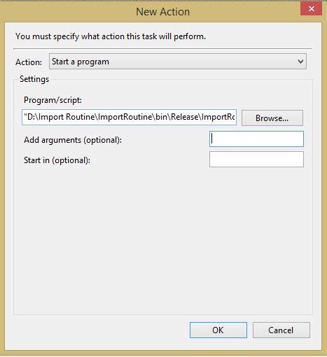Sage 300 Imports Data From Windows Task Scheduler