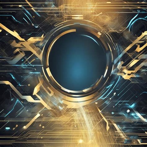 Premium Ai Image Circuit Board Background