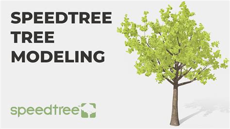 Tree Modeling Speedtree Youtube