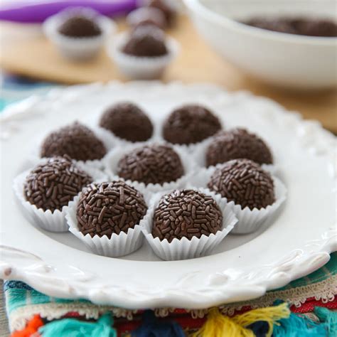 Brazilian Brigadeiros 3 Ingredient Fudge Balls Our Best Bites