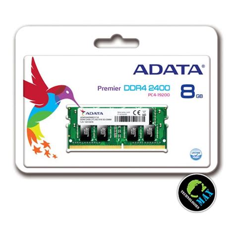 ADATA DDR GB LAPTOP RAM CMAX Technologies Hikkaduwa