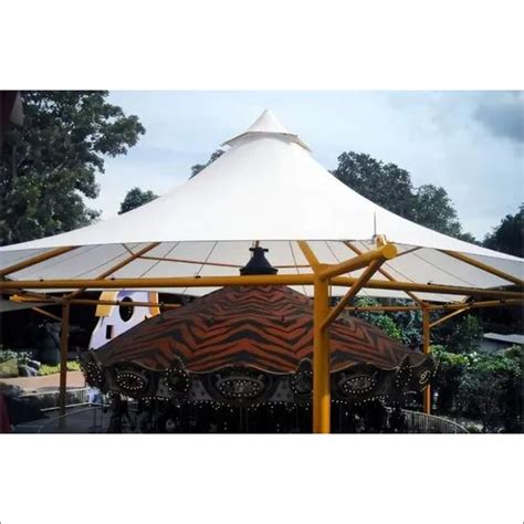White Outdoor Tensile Umbrella At Best Price In New Delhi New Arts Structures Private Limited