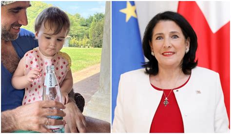 სალომე ზურაბიშვილი შვილისა და შვილიშვილის ფოტოებს აქვეყნებს