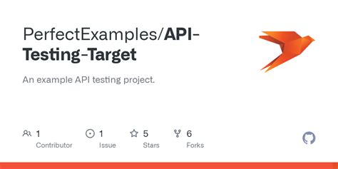 Github Perfectexamples Api Testing Target An Example Api Testing Project