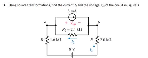solved using source transformations find the current i3