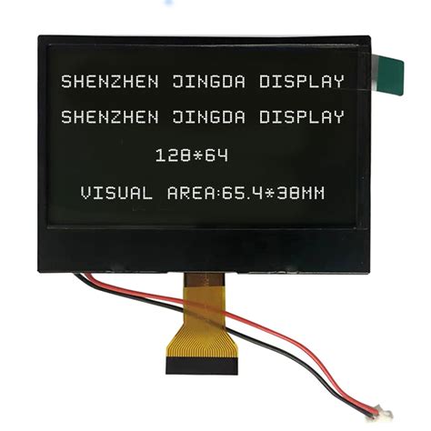 12864 Fstn Positive Transflective St7565 Driver Ic Graphic Lcd Module Display Panel Screen Lcd