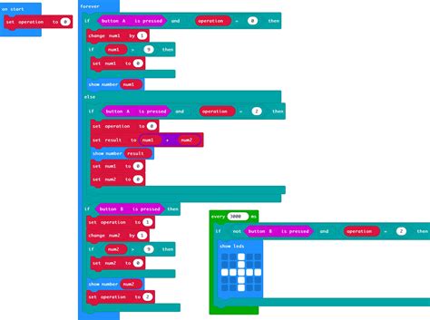 อบรม Microbit มีโจทย์มา แล้วผมก็ลองนั่งเขียนดูได้แบบนี้ครับ 1 ตั้งค่าตัวแปร สร้างตัวแปร