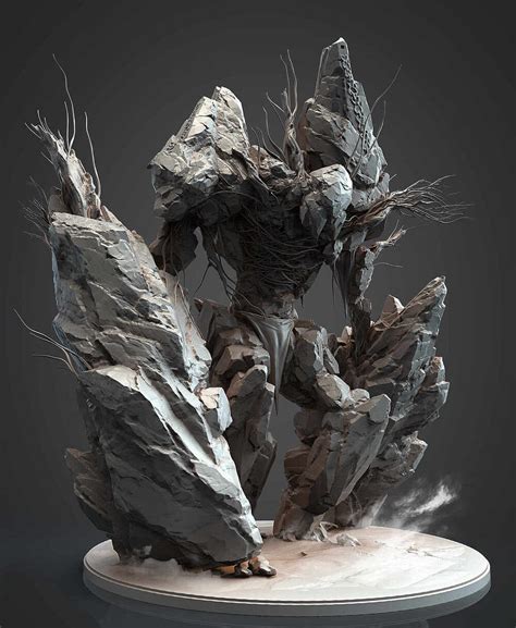 Love Stone Monster Zbrushcentral