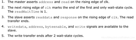 Avalon总线基础介绍（数据手册版）之avalon Mm接口avalon Mm Csdn博客