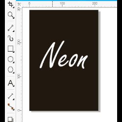 Membuat Efek Neon Di CorelDRAW Kamargrafis