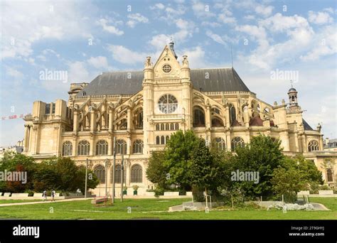 Church Of Saint Eustache In Paris France Léglise Saint Eustache