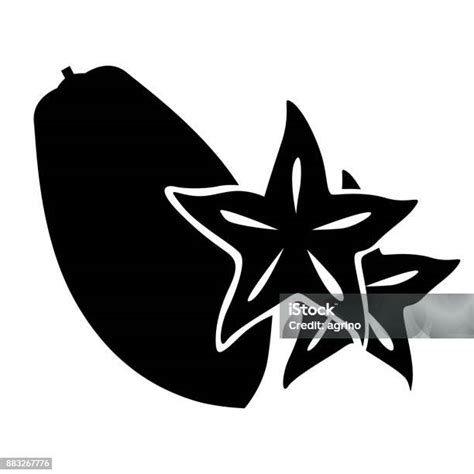Carambola 과일 이미지 검은색에 대한 스톡 벡터 아트 및 기타 이미지 검은색 과일 러시아 Istock