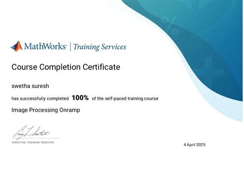 matlab imageprocessing mathworks certification lifelonglearning