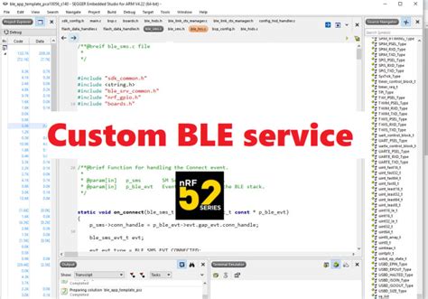 Create A Custom Ble Service For Your Nrf52 Application By Arduinic Fiverr