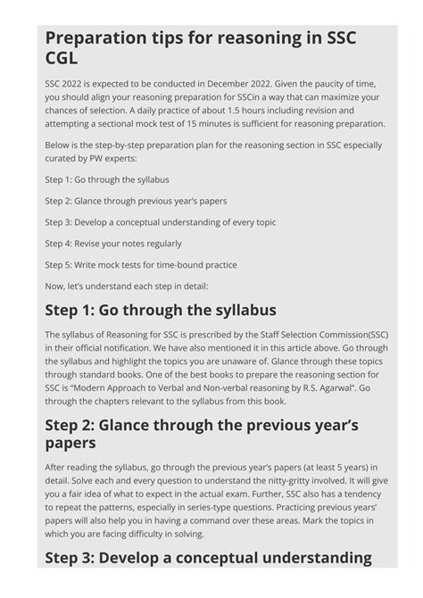 Ppt 5 Most Important Chapters To Cover In Reasoning For Ssc Cgl Pw