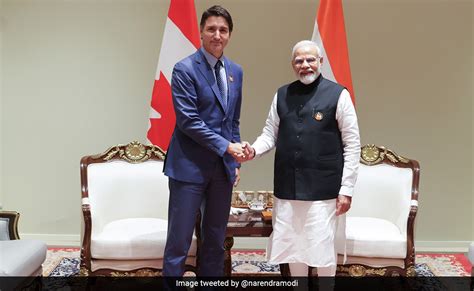 Pm Modi Meets Justin Trudeau Discusses Full Range Of India Canada Ties