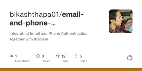 Github Bikashthapa01email And Phone Authentication Firebase Integrating Email And Phone