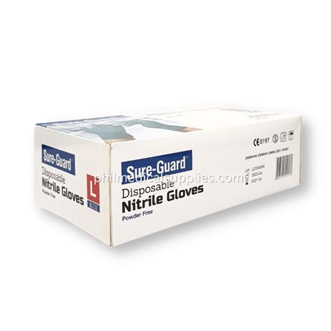 Gloves Nitrile Sure Guard 100s Philippine Medical Supplies