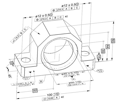 Part Design Including PMI Dimensions And Tolerances Of GPS Download Scientific Diagram