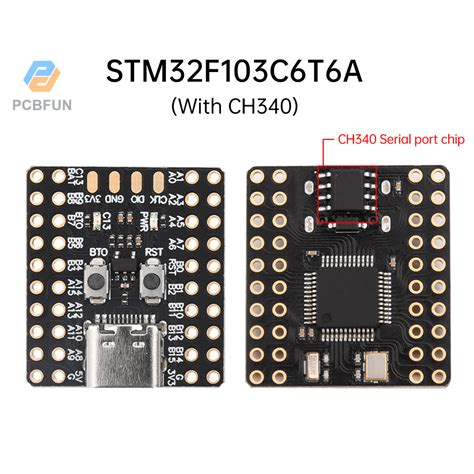 Bảng Phát Triển Vi điều Khiển Mini Pcbfun Kiến Trúc Cánh Tay Bảng Hệ Thống Tối Thiểu Type C