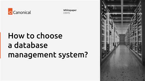How To Choose A Database The Architects Guide To Picking The Right Database Management System