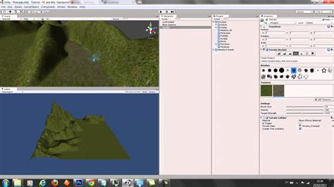 Tutorial Unity D Jogador Terreno e Vegetação YouTube