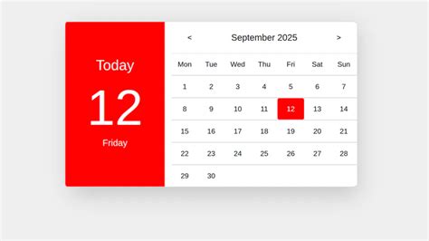 16 React Calendars Freefrontend