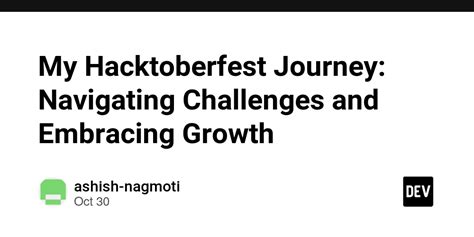 My Hacktoberfest Journey Navigating Challenges And Embracing Growth
