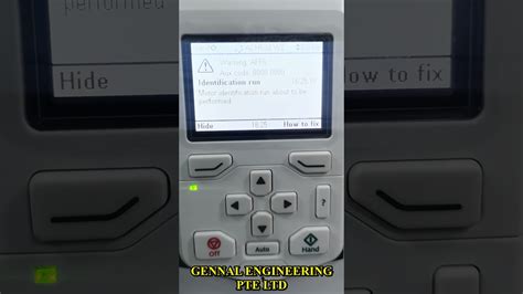 Ach580 Part 6 Setting Id Run For Motor Youtube