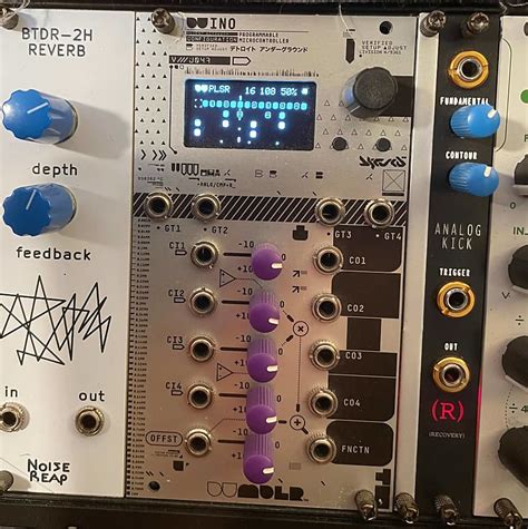 Du Ino Eurorack Arduino Shield Arduino Included Reverb
