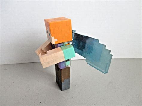 Minecraft Alex With Articulated Elytra Wings Basic Figure 5 Tall 4809266822