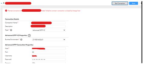 Error The Connection For Xxx Failed Failed To Connect Connection Is