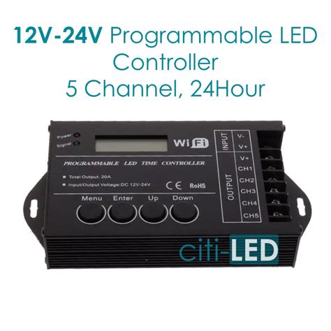 Led Time Programmable Memory Controller 12 24v