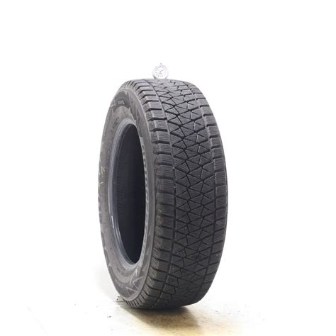 Set of (4) Used 225/65R17 Bridgestone Blizzak DM-V2 102S - 9-10.5/32 ...