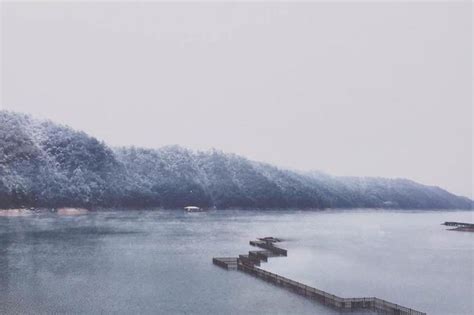 千島湖雪景真的很美 每日頭條