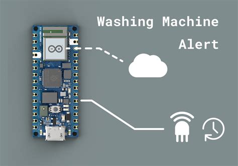Arduino Cloud Home Automation Washing Machine Alert