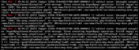 Mysql Too Many Connections Error · Issue 696 · Facebookarchivefbctf