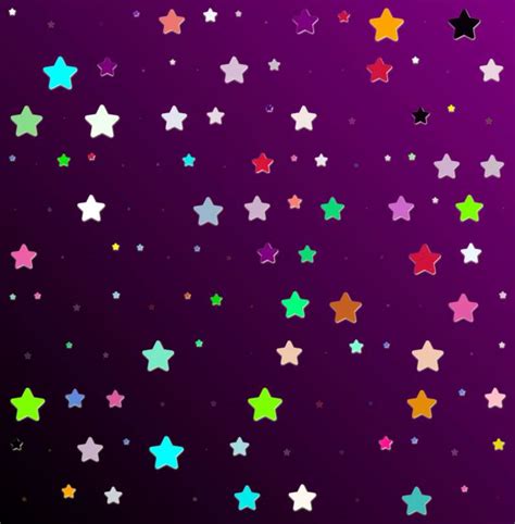 Js Css3彩色的星星动画特效