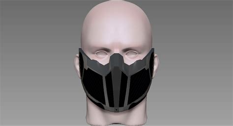 Obj File Mkx Sub Zero Revenant Mask・3d Printable Model To Download・cults